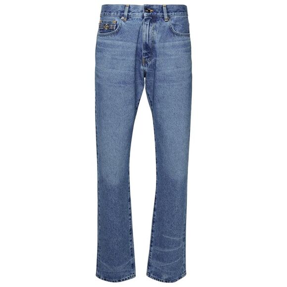 Versace | Jeans | Versace Blue Cotton Jeans | Poshmark